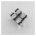 Low Water Pressure And Large Flow 4 Way Water Solenoid Valve 12V 24V ...