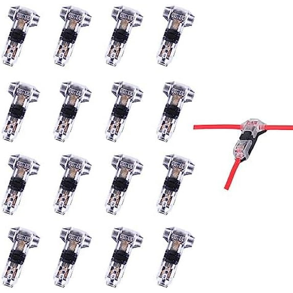 Low Wire Connector, Quick Solderless Wire Splice Connector, 16 T Tap ...