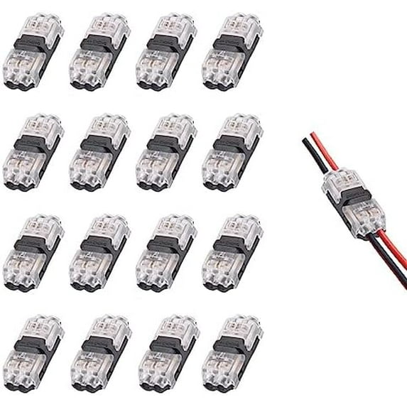 Low Wire Connectors, Wire Tap 20-24 Gauge Wire Connectors Splicer, I ...