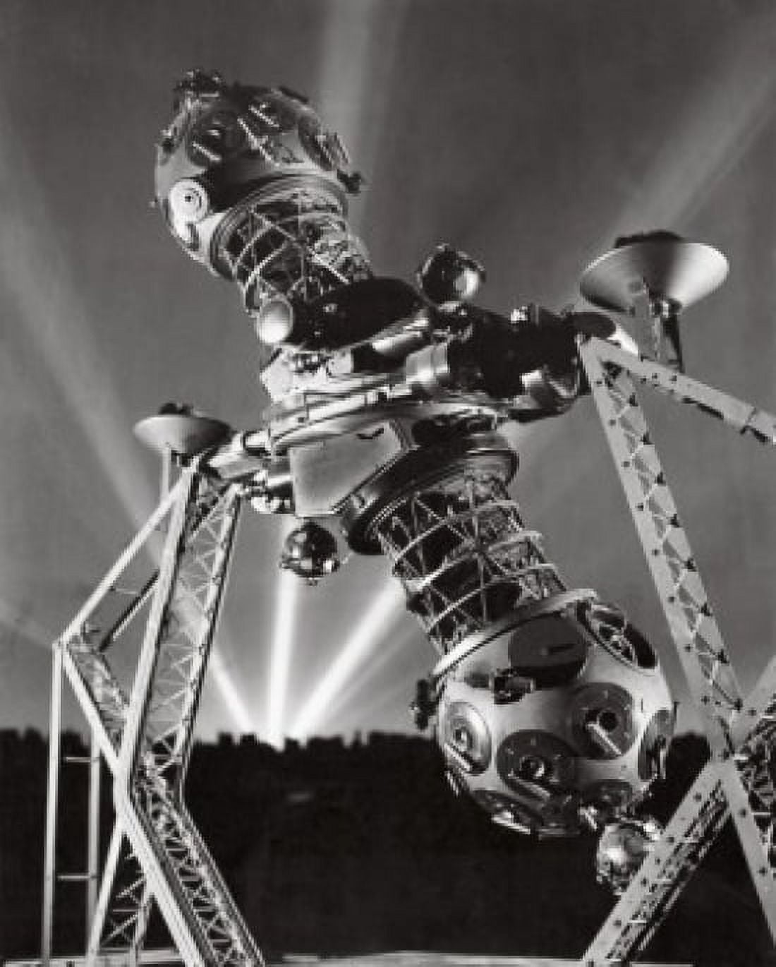 Low angle view of a planetarium projector, Zeiss Projector, Hayden ...
