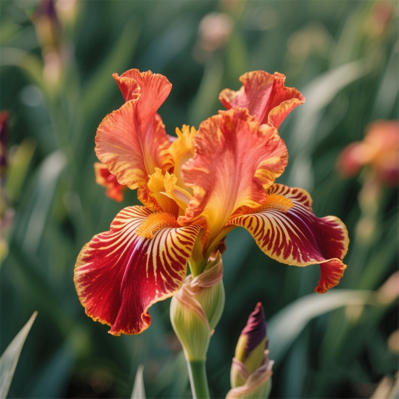Low maintenance iris - beginner friendly-surprising colors-bloom every ...