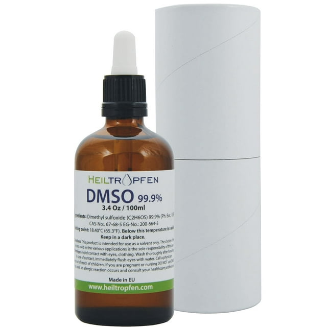 Heiltropfen Low Odor DMSO - Natural Dimethyl Sulfoxide Liquid (3.4 Oz ...
