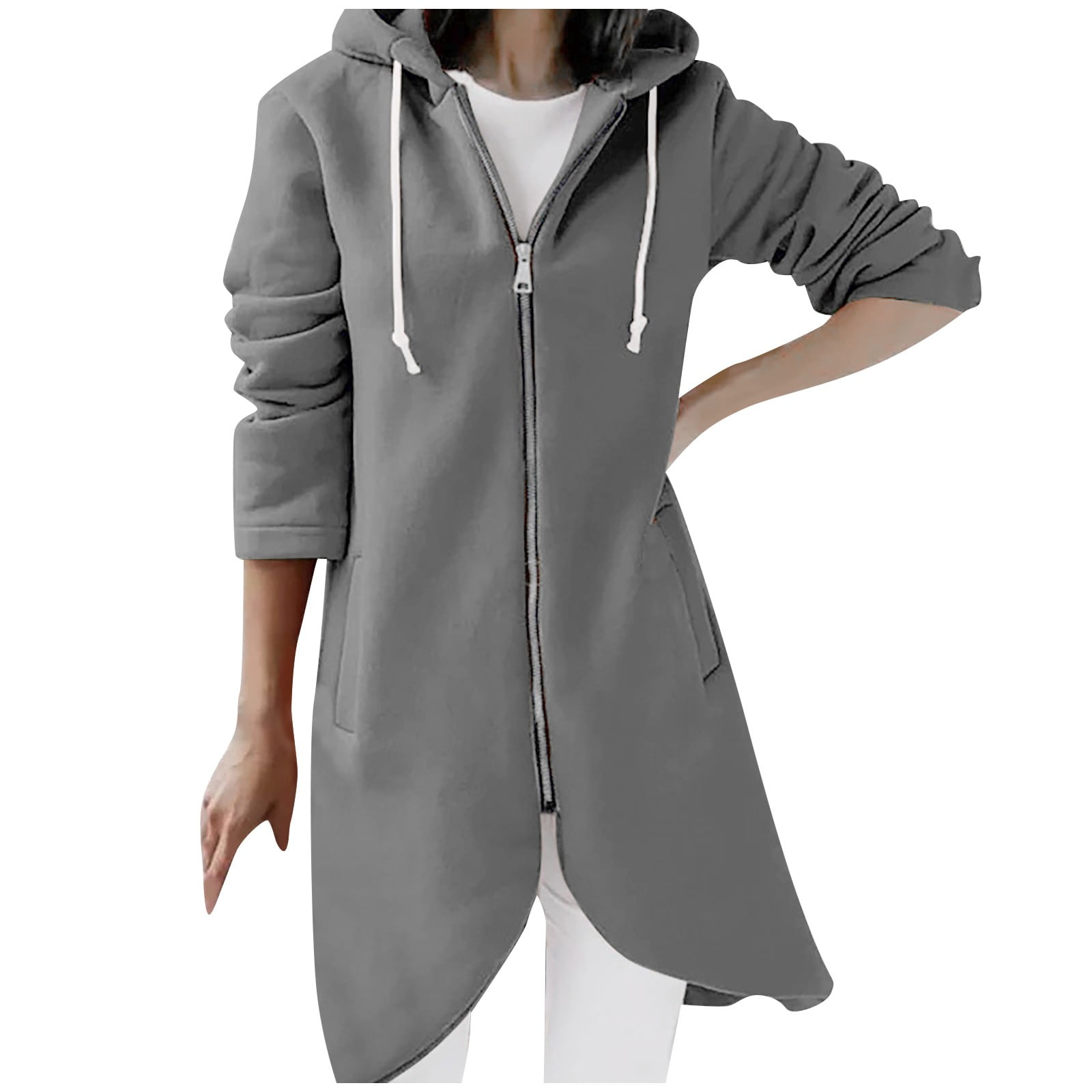 LowProfile Sweatshirt Hoodies for Women Plus Size Long Sleeve Casual ...