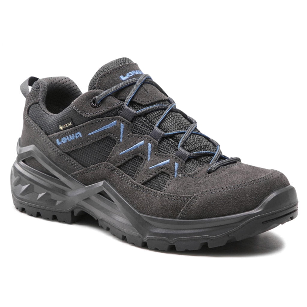 Lowa Mens Sirkos Evo GTX Lo Leather Textile Shoes - Walmart.com