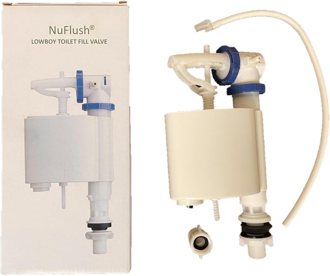 Lowboy Toilet Fill Valve for Short Toilet Tanks by NuFlush - Walmart.com