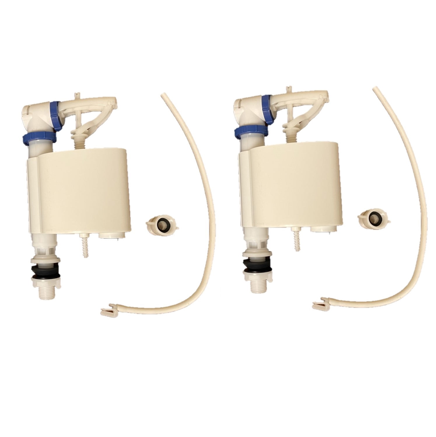 Lowboy Toilet Fill Valve for Short Toilet Tanks by NuFlush (2 Pack ...