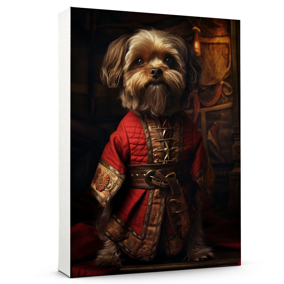 Lowchen Pet Portrait in a Royal Costume Dog in a Costume Portrait Dog ...