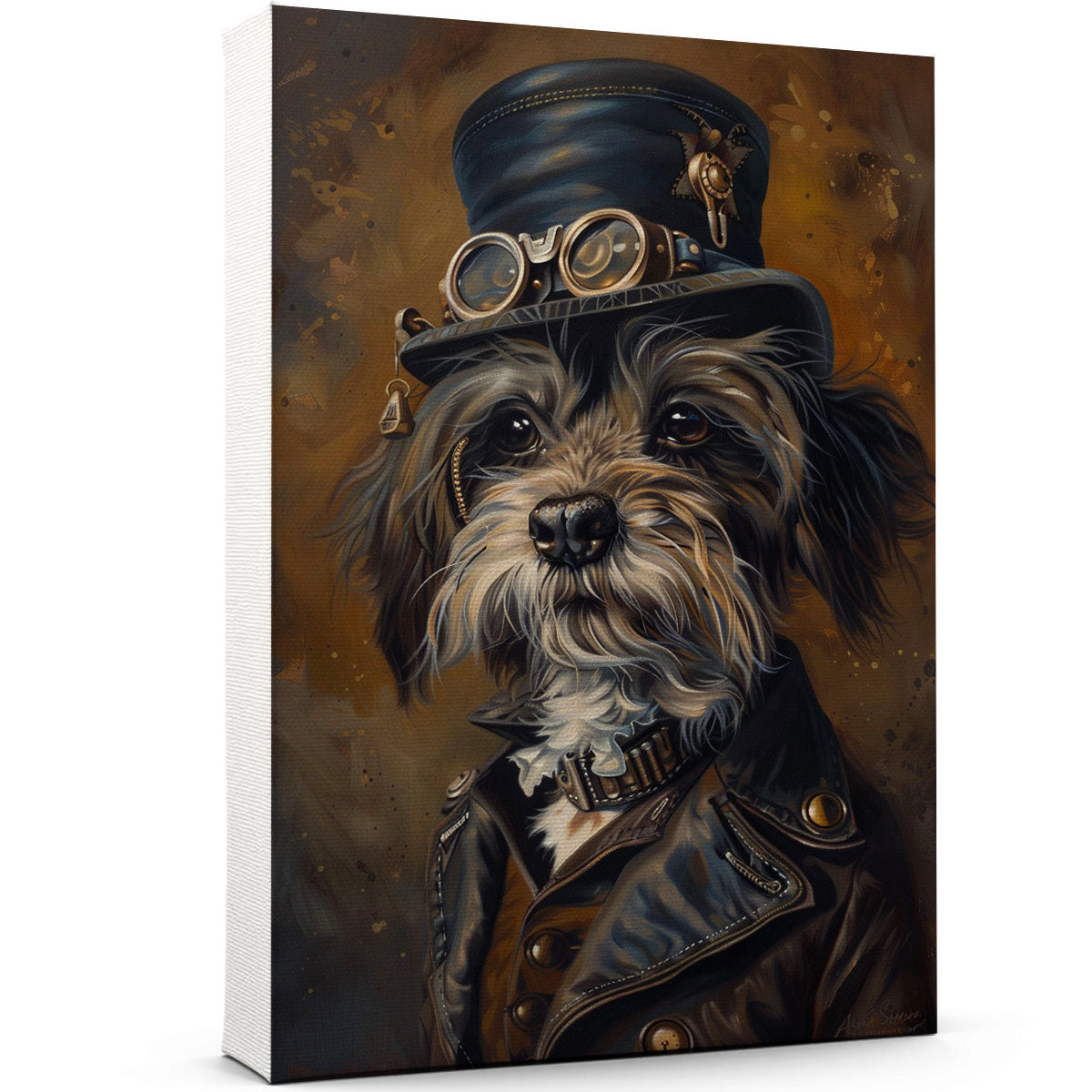 Lowchen Wall Art Dog Canvas Paintting Wall Art Vintage Dog Poster ...