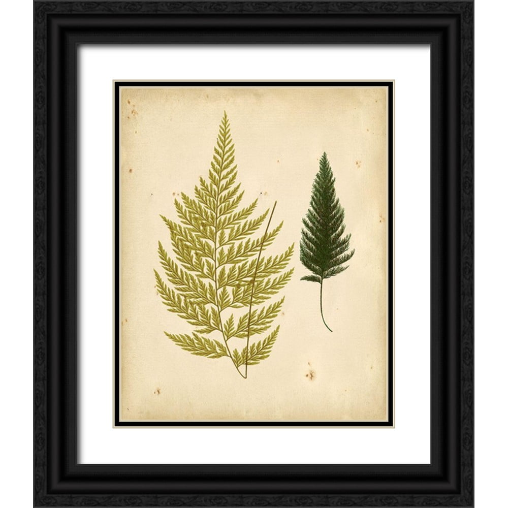 Lowe 15x18 Black Ornate Wood Framed with Double Matting Museum Art ...