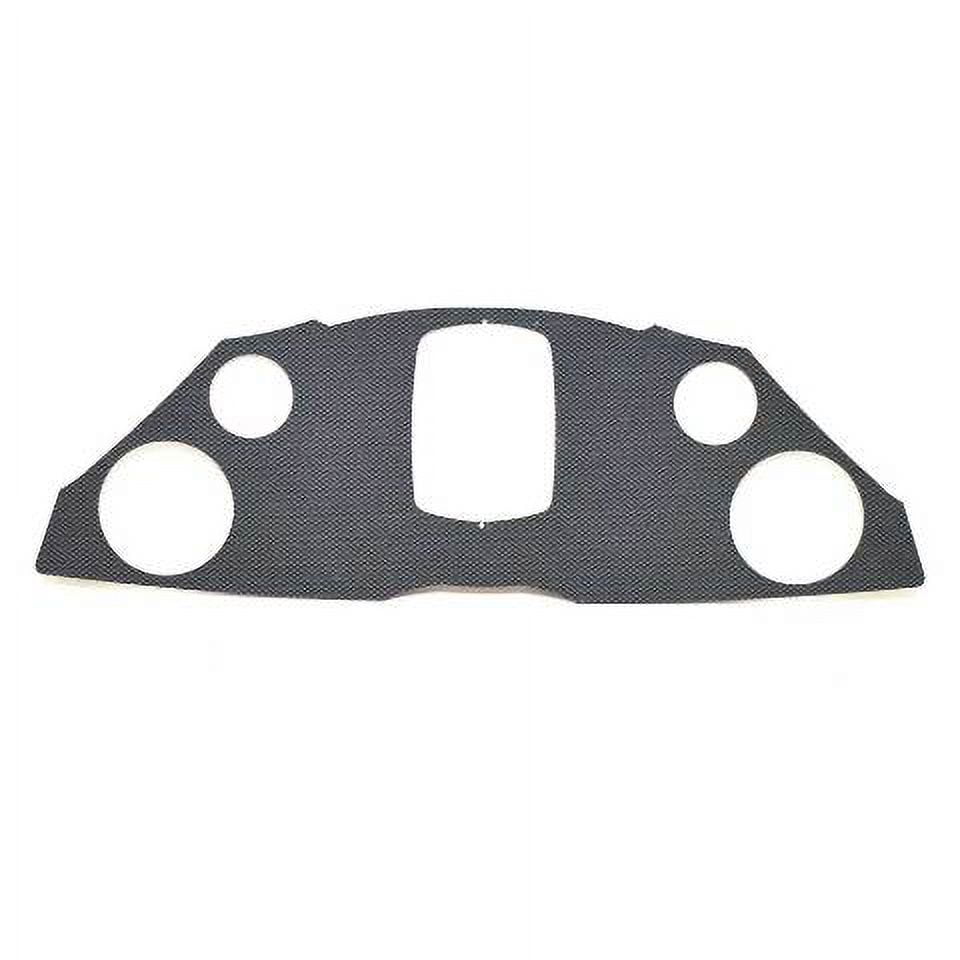 Lowe Boat Blank Gauge Panel 21198 | 23 x 7 1/2 Inch Carbon Fiber ...