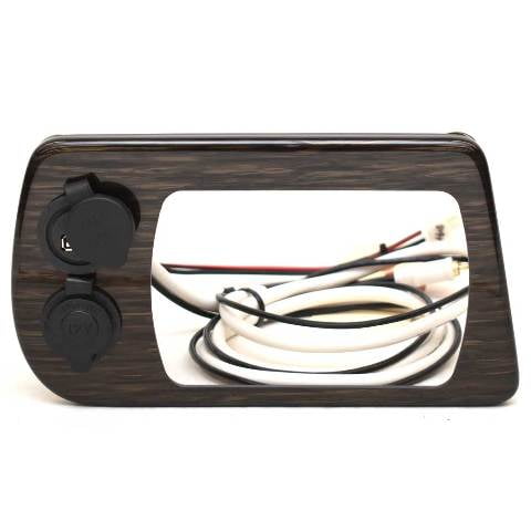 Lowe Boat Blank Radio Panel 2280209 | 9 1/8 x 5 Inch Woodgrain ...