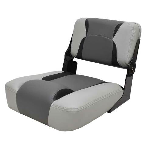 Lowe Boat Center Folding Seat 2066912 | Stinger Gray - Walmart.com