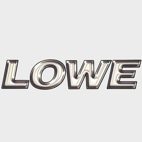 Lowe Boat Decal 2159316 | 32 x 6 5/8 Inch Black Gray - Walmart.com