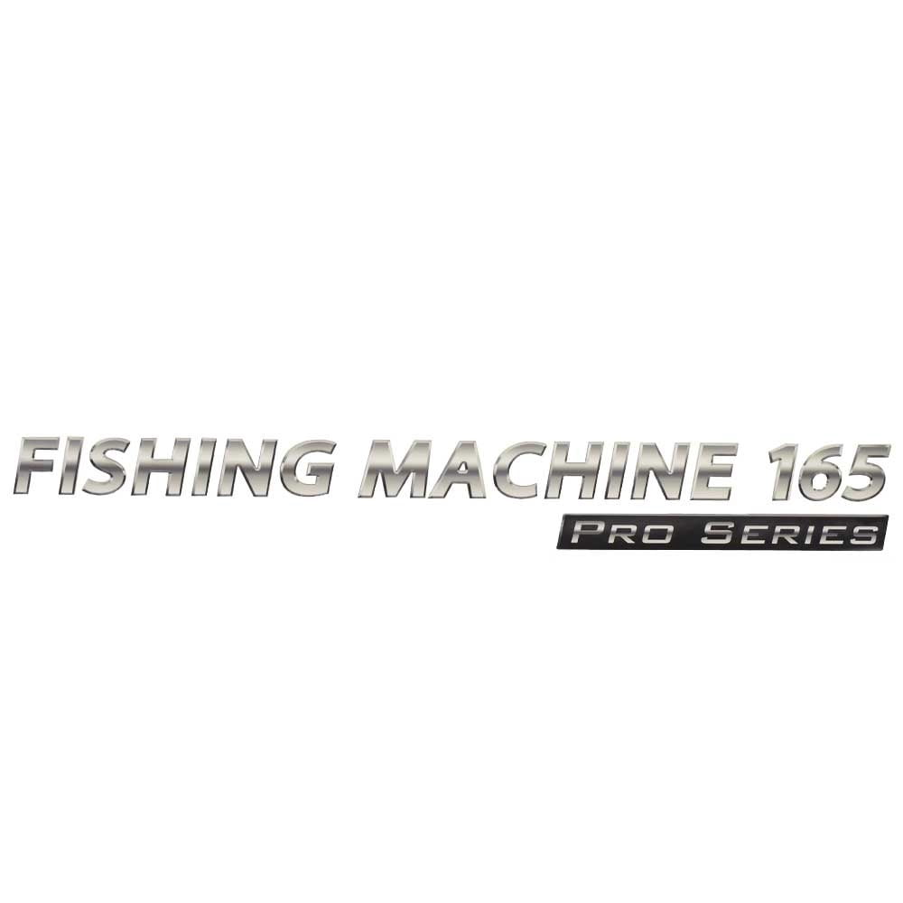 Lowe Boat Decal 2165977 | Fishing Machine 165 Pro 26 1/2 Inch Gray ...
