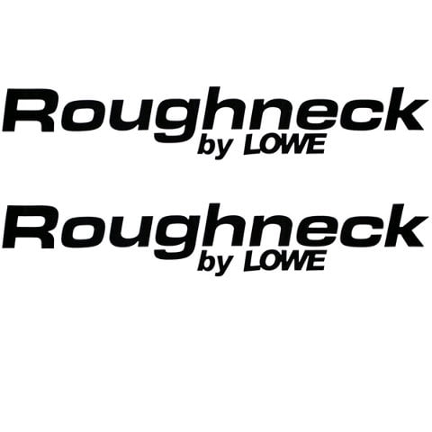 Lowe Boat Decal Stickers 1940679 | Roughneck 19 3/8 Inch Black (Pair ...