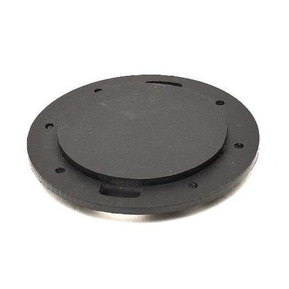 Lowe Boat Deck Plate 2128329 | Ski Pylon 2 1/2 Inch Black Starboard ...