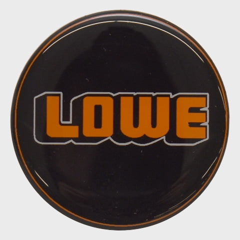 Lowe Boat Domed Steering Wheel Decal 2352085 | Black / Orange Sticker ...