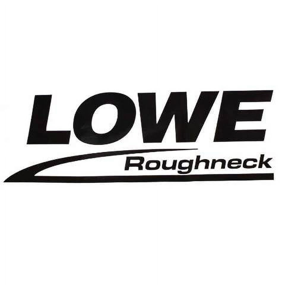 Lowe Boat Emblem Decal 2156205 | Sticker Roughneck 19 x 6 1/4 In Black ...