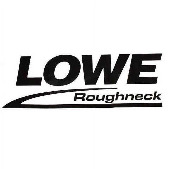 Lowe Boat Emblem Decal 2156205 | Sticker Roughneck 19 x 6 1/4 In Black ...