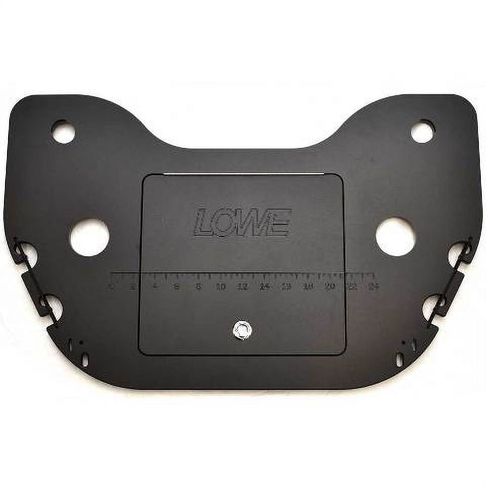 Lowe Boat Fishing Station Lid 2887896 | 44 3/4 Inch Black Starboard ...