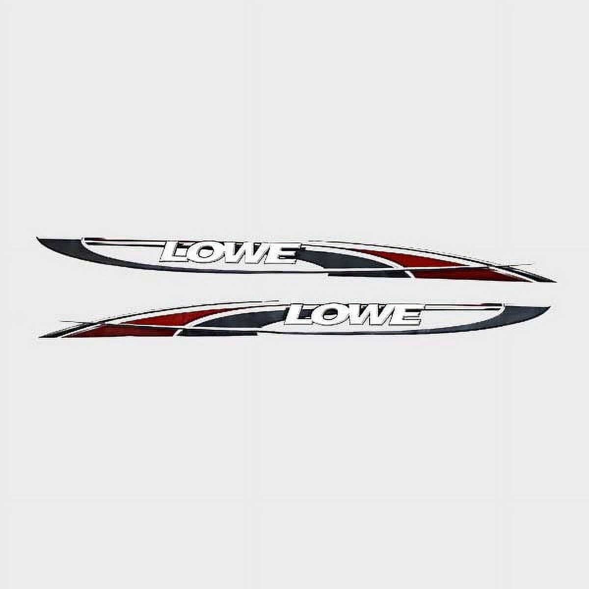 Lowe Boat Graphic Decal 1823488 | Bass 106 x 7 1/4 Inch (Set of 2 ...