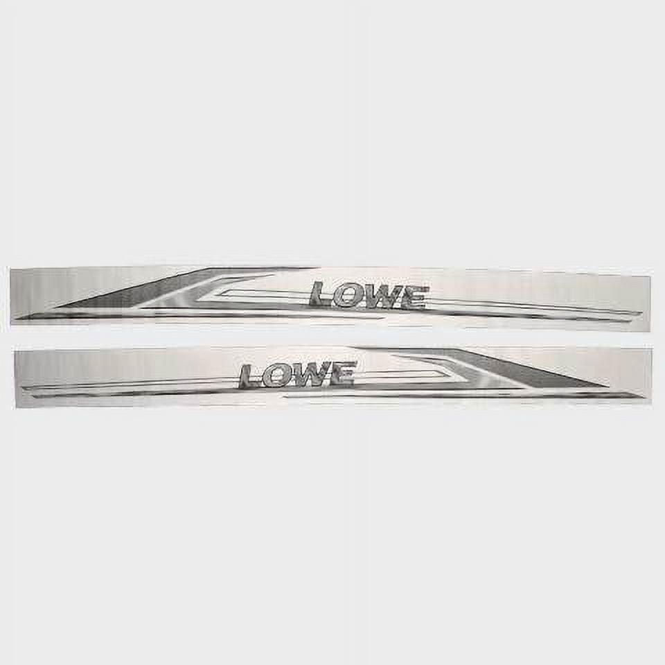 Lowe Boat Graphic Decals 2348904 | FM 1675 / 1775 Silver (Set of 2 ...