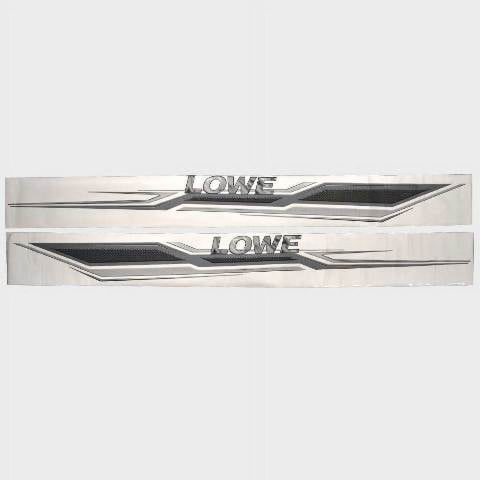 Lowe Boat Graphic Decals 2348907 | FM 1800 / 1900 Silver (Set of 2 ...