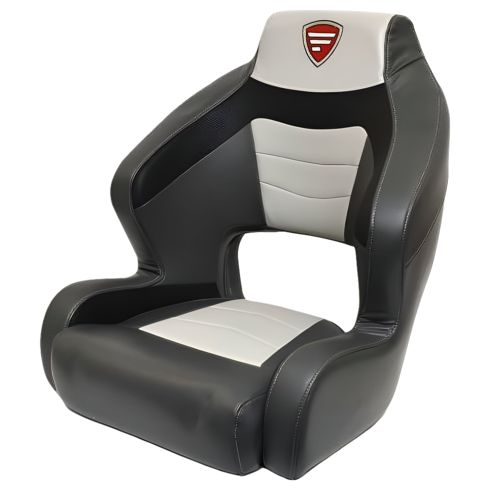 Lowe Boat Helm Bucket Seat 2334730 | Favorite Edition Charcoal Gray ...