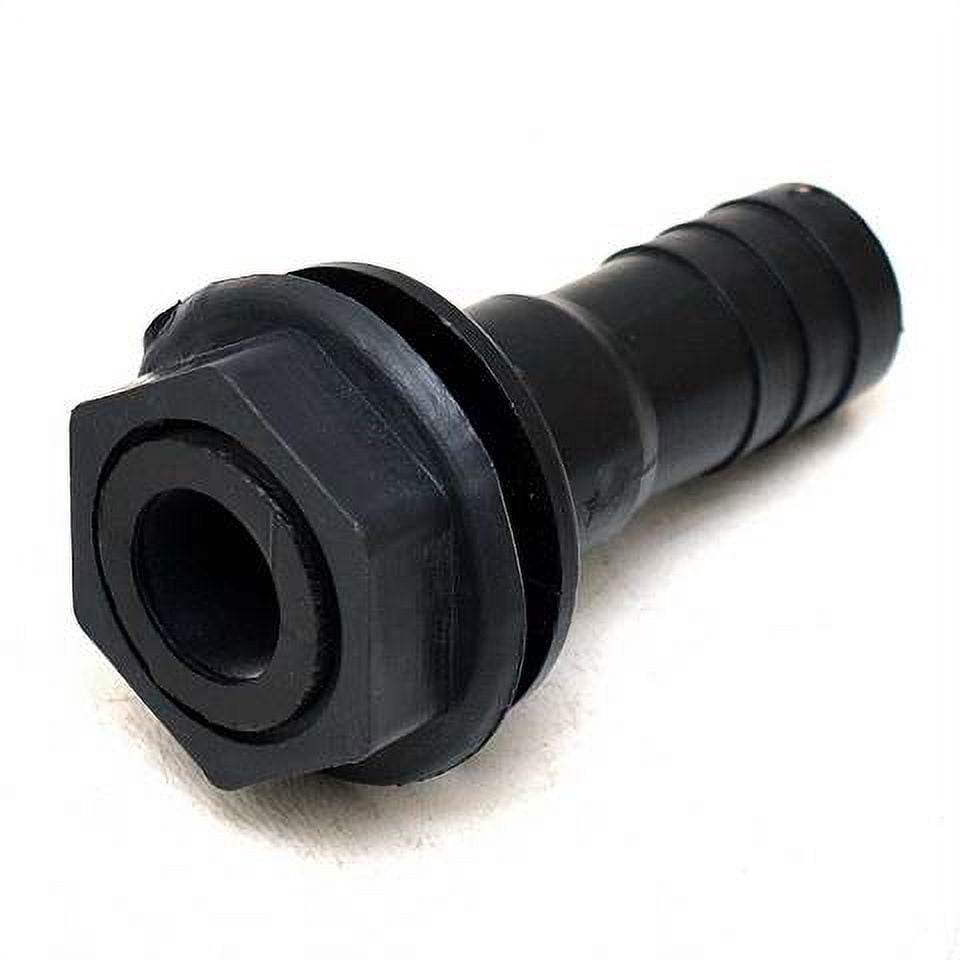 Lowe Boat Hose Fitting 1867733 | 3/4 x 7/8 Inch Polypropylene - Walmart.com