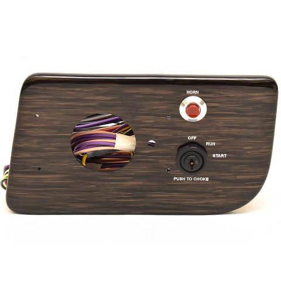 Lowe Boat Ignition Switch Panel 2280213 | Push to Choke Woodgrain ...