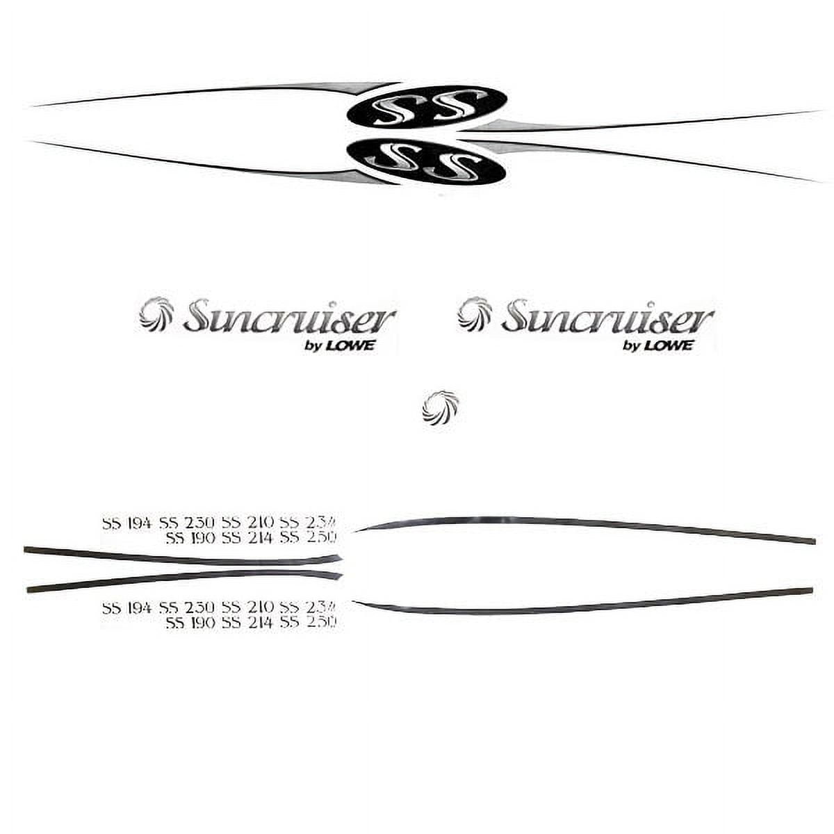Lowe Boat Main Hull Decal 1974646 | Suncruiser SS Kit - Walmart.com