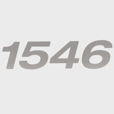 Lowe Boat Model Decal 2280984 | 1546 Roughneck Silver Sticker - Walmart.com
