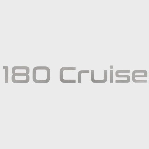 Lowe Boat Model Decal 2395275 | Ultra 180 Cruise Gray Sticker - Walmart.com