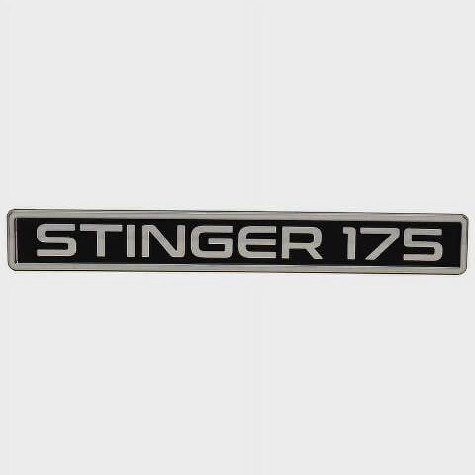 Lowe Boat Raised Emblem Decal 2368840 | Stinger 175 Black Sticker ...