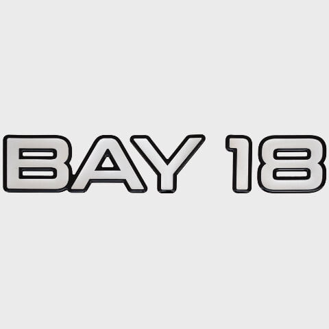 Lowe Boat Raised Emblem Decal 2369571 | Bay 18 Silver / Black Sticker ...