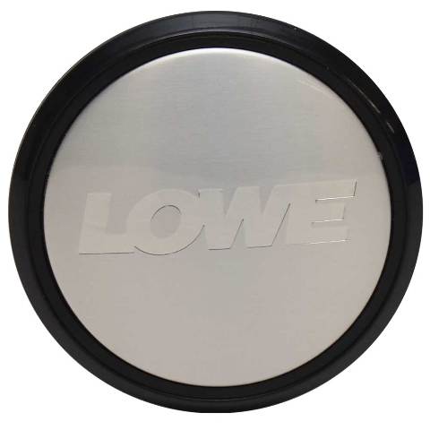 Lowe Boat Steering Wheel Cap | 2 1/4 Inch Silver Black - Walmart.com