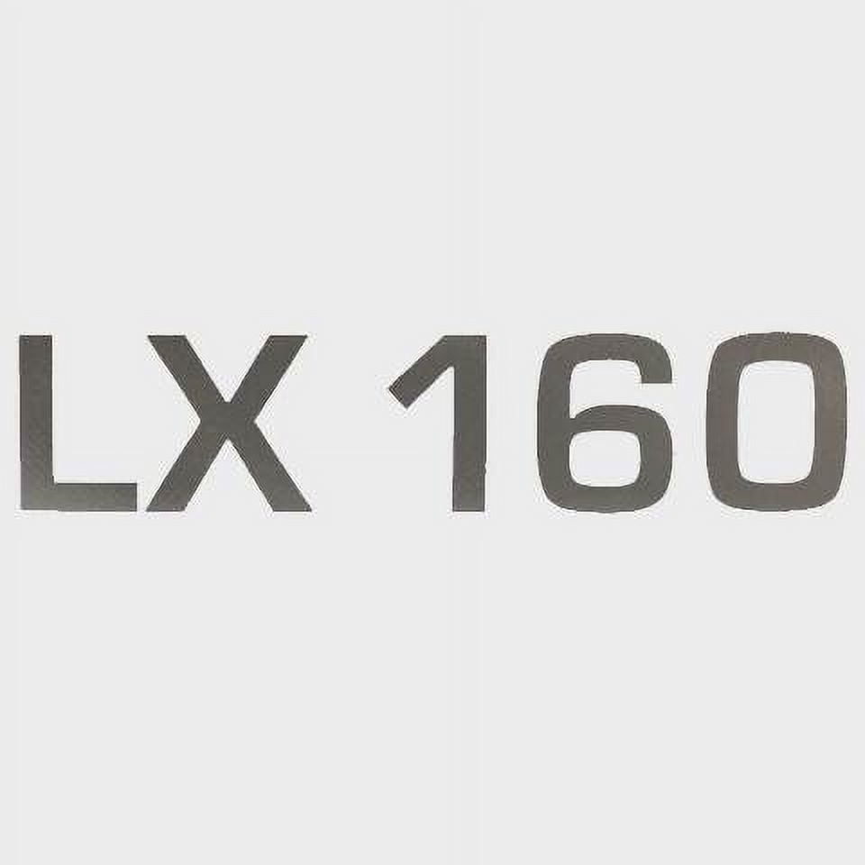 Lowe Boat Sticker Decal 2318400 | LX 160 Metallic Silver Vinyl 2019 ...