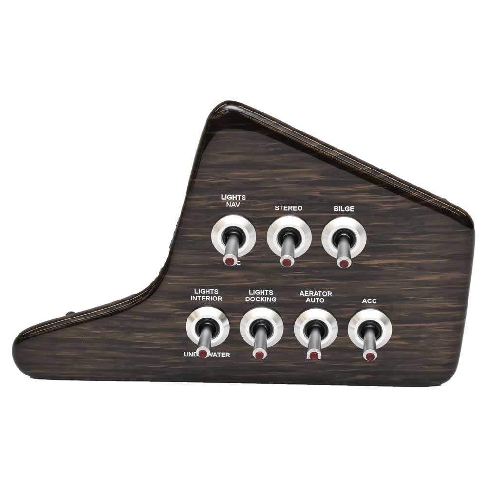 Lowe Boat Toggle Switch Panel 2280203 | SS / SF 9 x 6 Inch Plastic ...