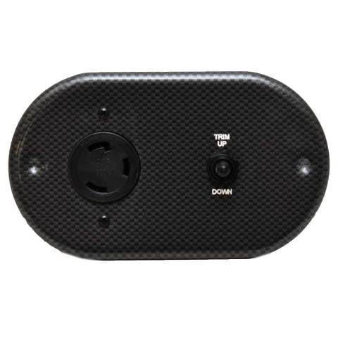 Lowe Boat Trolling Motor Panel J60950-49 | 7 1/8 x 4 1/8 Inch 30A 125V ...