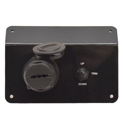 Lowe Boat Trolling Motor Plug Panel 2401687 | w/ Trim Switch - Walmart.com