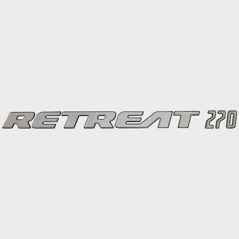 Lowe Boats Raised Emblem Model Decal 2312450 | Retreat 270 Sticker ...