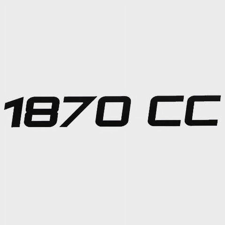 Lowe Boats Sticker Decal 2276608 | 1870 CC Matte Black Vinyl - Walmart.com