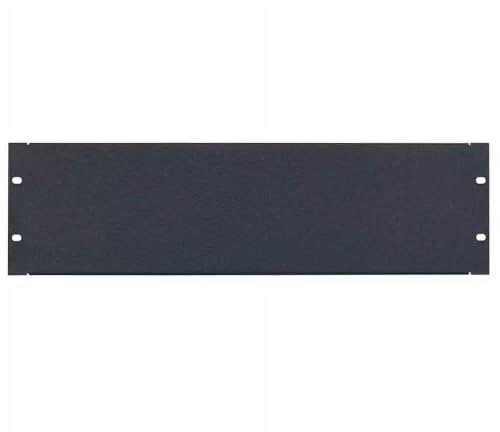 Lowell AP-3CC Aluminum Panel with Flange 3U, 6-Pack; 16-Gauge Aluminum ...