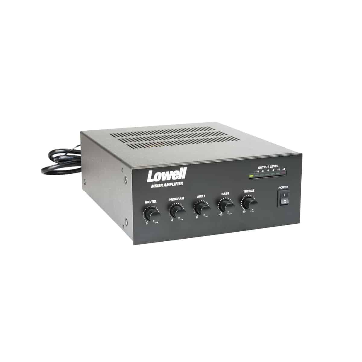 LOWELL MANUFACTURING MA30-WK 30w Mixer Amplifier With Bracket For Wall ...