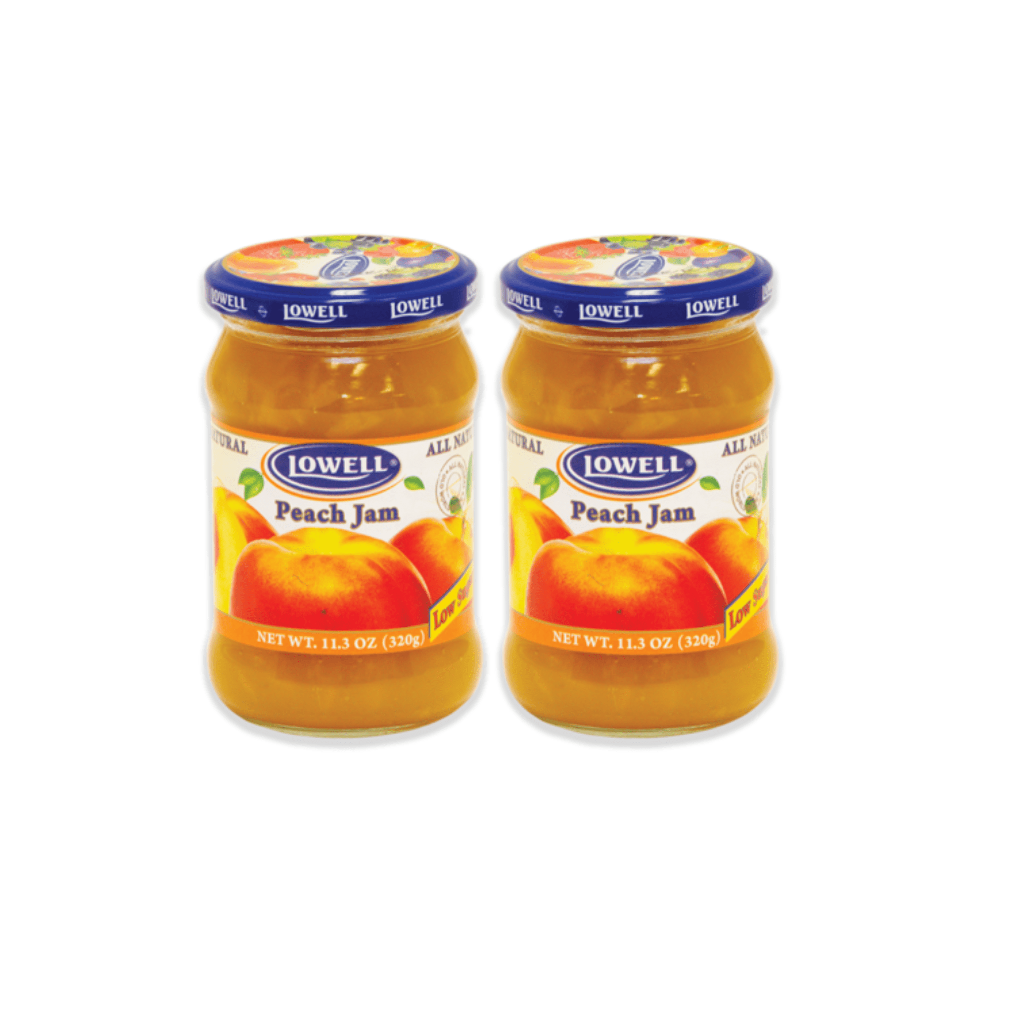 Lowell Peach 2-Pack Jam - Walmart.com