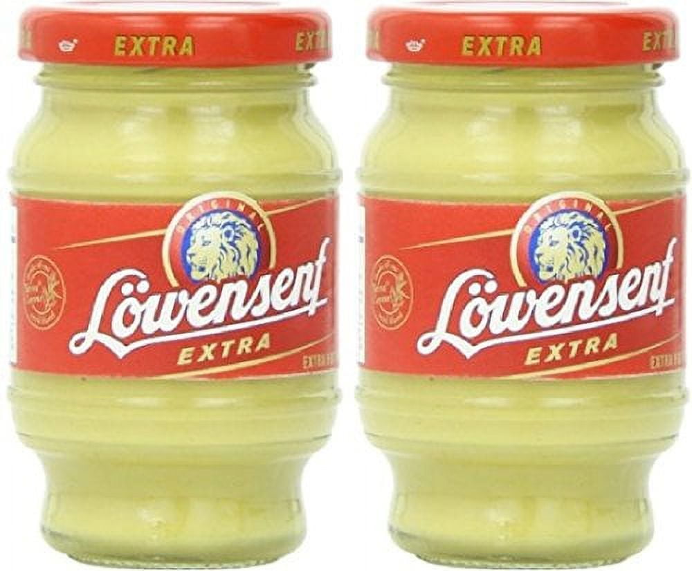 Lowensenf Mustard Extra (Pack of 2) - Walmart.com