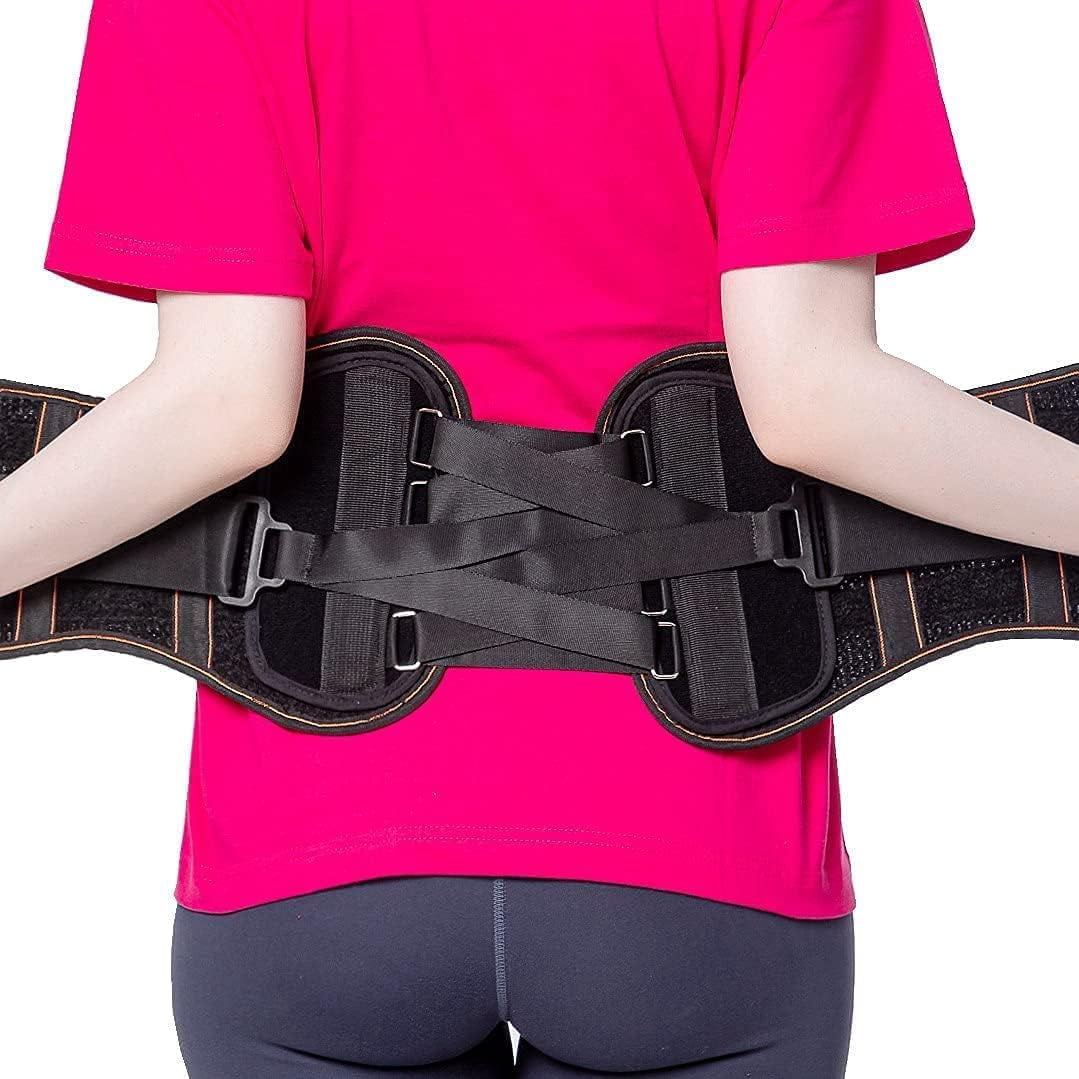 Lower Back Brace Pain Relief with Pulley System - Lumbar Support Belt ...