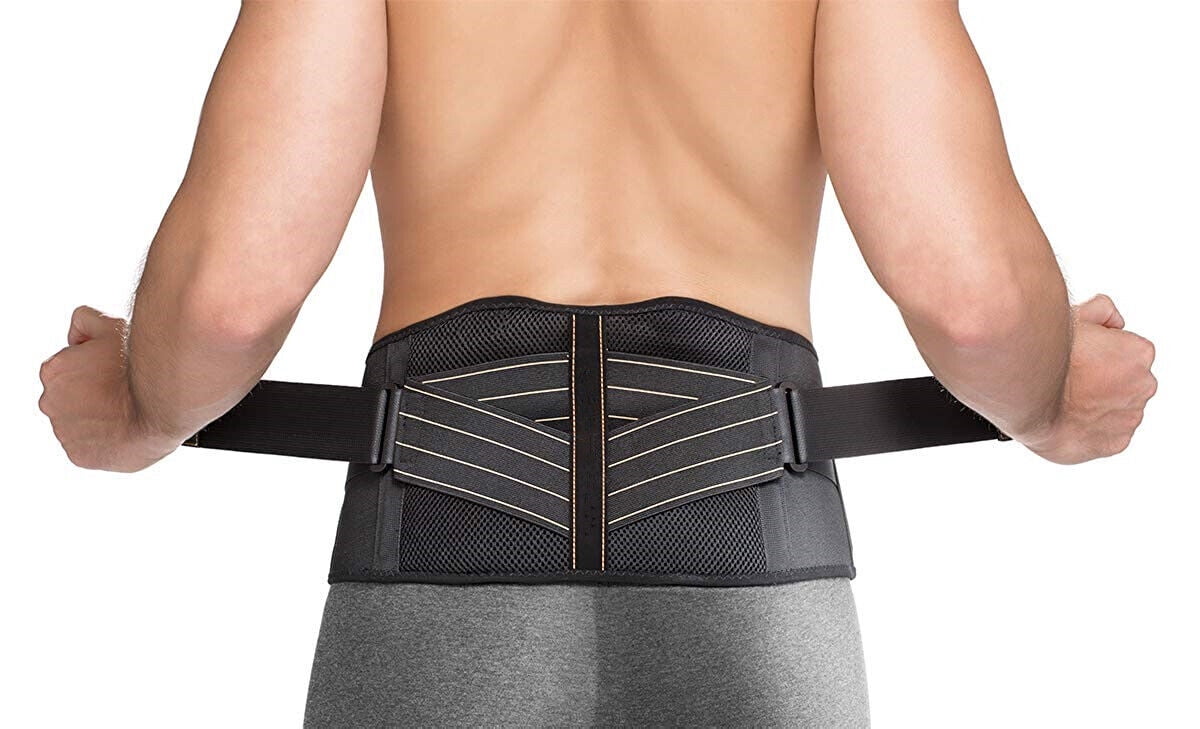 Lower Back Pro Brace Infused Neoprene Lumbar Lower Back Support 28" to ...