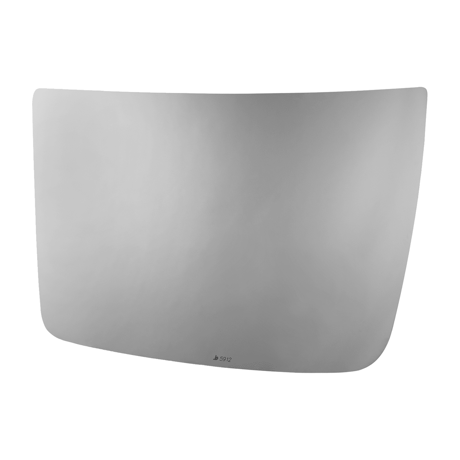 Lower Convex Driver Side Replacement Mirror Glass for 2016-2019 Ford F ...
