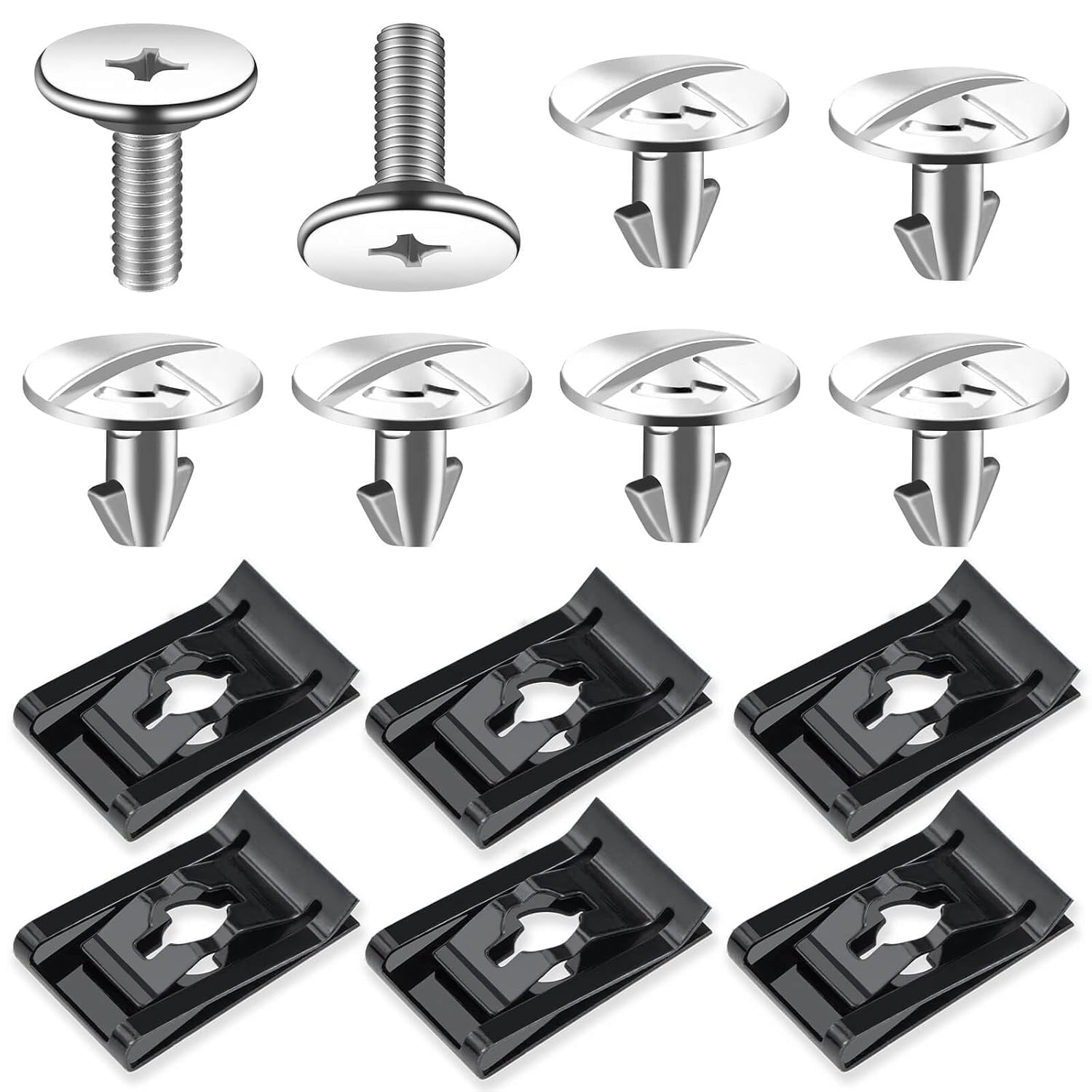 Lower Engine Cover Pin Screws - Premium Radiator Access Cover Pin Clips ...